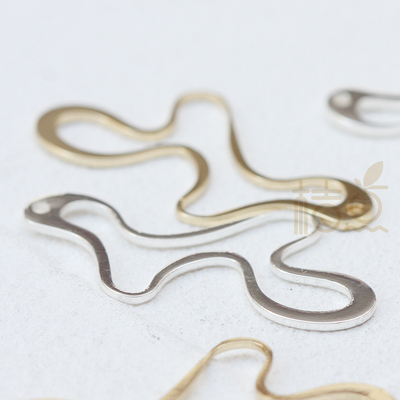 diy饰品几何风不规则独家铜配件