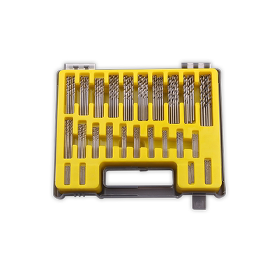 DIY微型开孔器套装150PC迷你麻花钻吹塑盒装 0.4-3.2mm小钻头箱