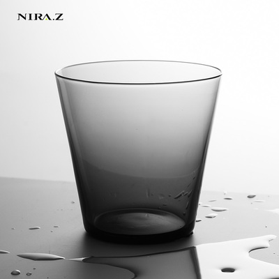 钢化玻璃斜身杯啤酒杯