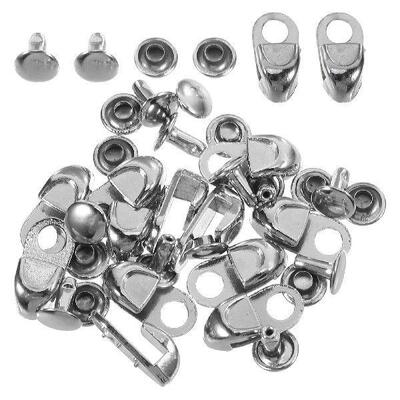 12 Pcs Shoe Hook Boot Repair Lace Buckle Hooks for Laces