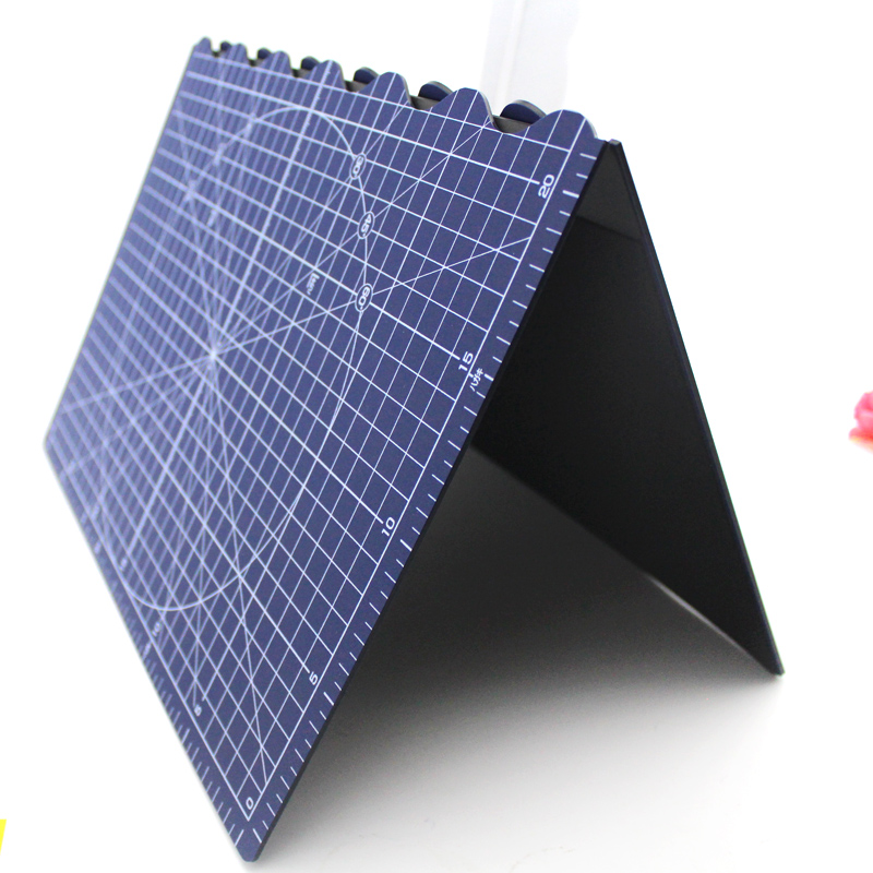 日本OLFA便携折叠A3变A4切割刀垫板 原装手工雕刻板223BNV_虎窝淘