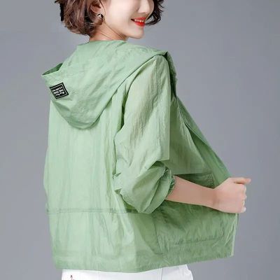 Korean Fashion New Summer Casaco Feminino Solid Color Women'