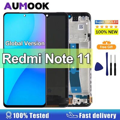 6.43'' Note 11 Screen For Redmi Note 11 LCD Display 2201117T