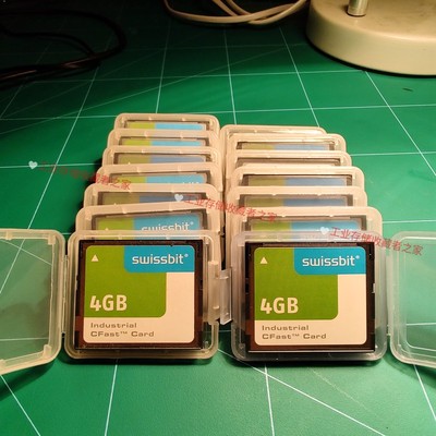 德国swissbit  cfast卡 4G SLC工控数控plc CF卡 SFCA4096H2BV4TO