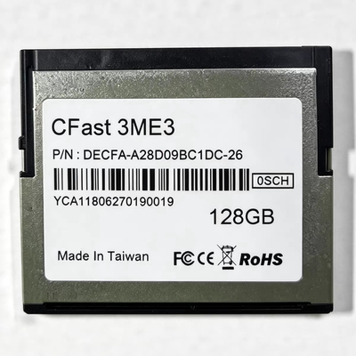 DECFA-A28D09BC1DC-26/宜鼎innodisk工业级CFast卡/3ME3容量128GB