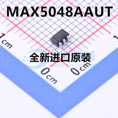 MAX5048AAUT/MAX5048BAUT+T 全新原装  丝印ABEC/ABED SOT23-6