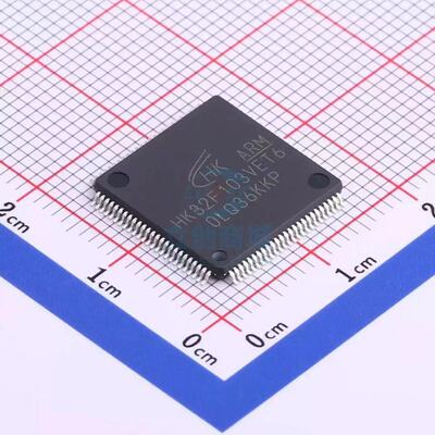 HK32F103VET6 微控制器芯片 单片机HK32F103C8T6 LQPF-100 进口IC