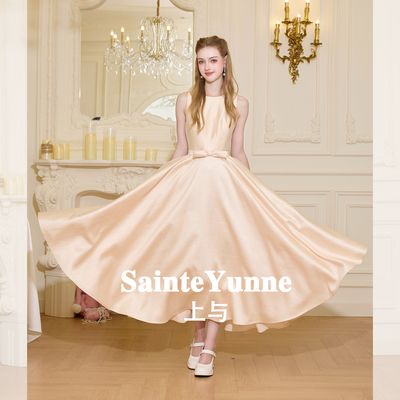 【赫本公主】无袖连衣裙