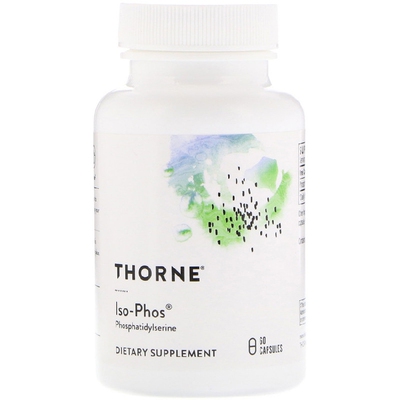美国品牌Thorne Research 磷脂酰丝氨酸 记忆/专注 60粒