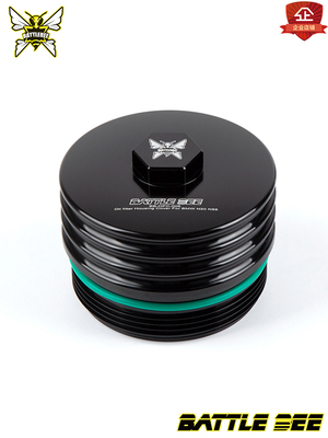 汽车改装宝马发动机散热滤清壳