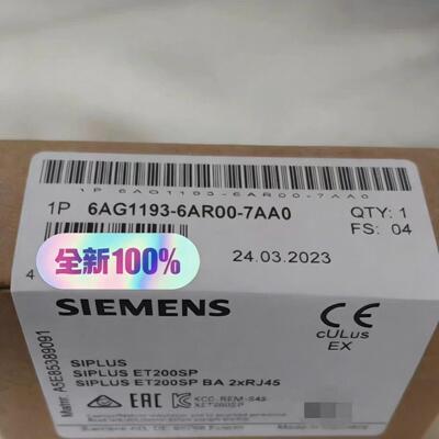 议价6AG1193-6AR00-7AA0 SIPLUS ET200SP BA 2xRJ45工控模块维修
