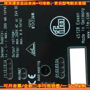 议价AC2258 AS-i控制器 易福门IFM 工控自动化模块维修