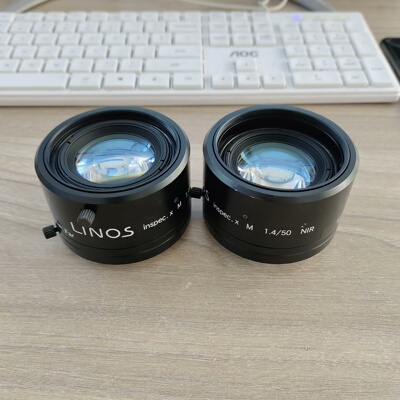 议价inspec.X M 50/1.4 工业机器视觉镜头 近红外光学镜头维修
