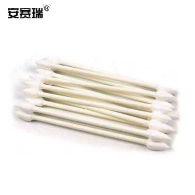 安赛瑞无尘净化棉签(250支/包)双头纸杆擦拭棒除尘棉签711756