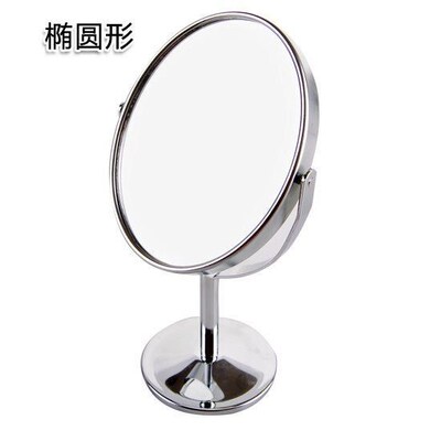 European double magnifying table rotating beauty mirror comp