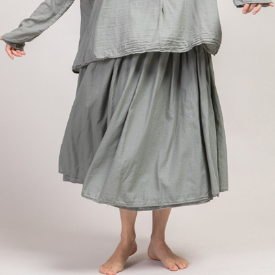 inLESS丨Album di Famiglia DOUBLE SKIRT TL纯棉半裙