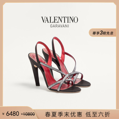 华伦天奴VALENTINO女士高跟凉鞋