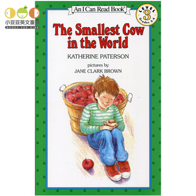 汪琣珽书单第三阶段 正版原版英文绘本The Smallest Cow in the World 世上最小的奶牛4-8岁分级阅读3阶 幼儿童原版英语绘本书男孩