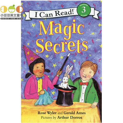 小豆豆英文童书Magic Secrets I Can Read, Level 3分级阅读魔术大揭秘4-8岁幼儿英文原版绘本儿童 男孩 女孩
