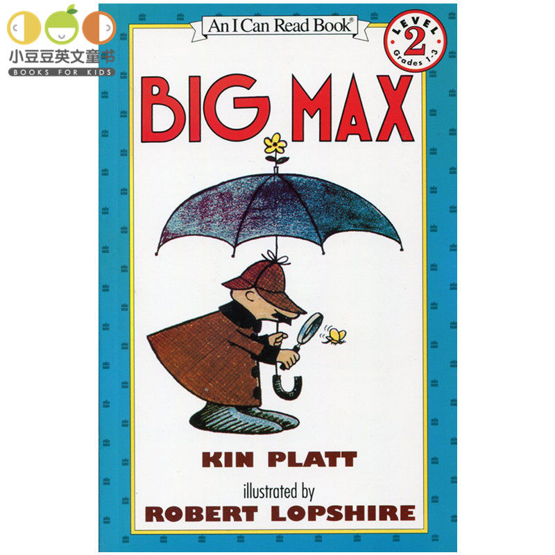 汪琣珽第三阶段书单正版英文原版绘本 Big Max大马克斯 I Can Read Level 2 4-8岁幼儿原版书儿童英文故事书_虎窝淘