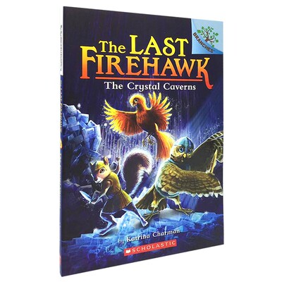 正版进口原版英文绘本THE LAST FIREHAWK 2:THE CRYSTAL CAVERNS：水晶洞穴 小学生二年级 课外读物 英语绘本 学乐大树系列童书
