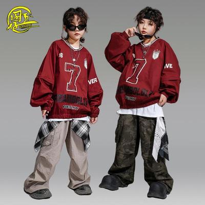 少儿嘻哈hiphop街舞架子鼓表演服