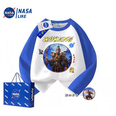 NASA联名黑神话悟空男童T恤