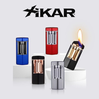 美国Xikar西卡软火雪茄打火机600系列金属砂轮式点火充气火机