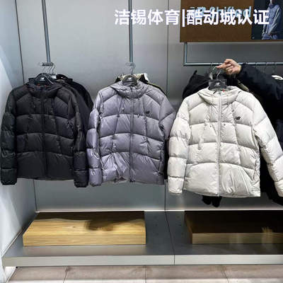 NB休闲保暖连帽时尚排骨羽绒服