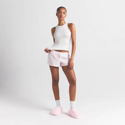 代购skims女士睡衣透气舒适棉质弹力居家睡眠家居爆款简约