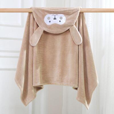 Salt-baby-a-type coral-skinned captor baby bathing towel chi