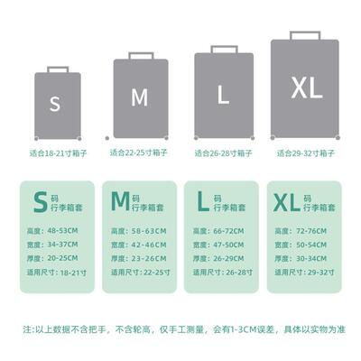 Customized LOGO package for protective suitcases, stamped tr