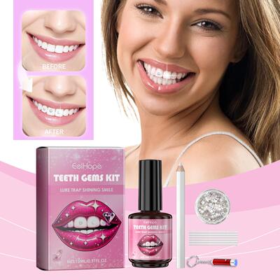 EelHope Tooth Gems DIY Kit - Fashionable and Shiny Personali
