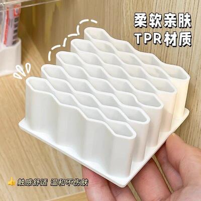 Wave Partition Tube-Shaped Medicine Organizer for Home Use,