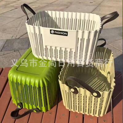 New Home Plastic Bath Basket Storage Organizer for Toys, Mis