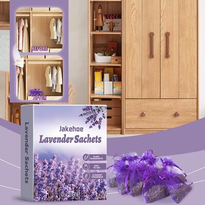 JAKEHOE Lavender Sachet - Natural Fresh Long-lasting Floral