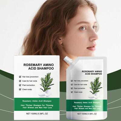 Rosemary Volumizing Shampoo - Gently cleanses hair, providin