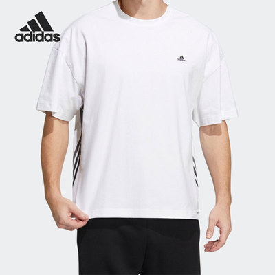 阿迪达斯男士运动休闲T恤