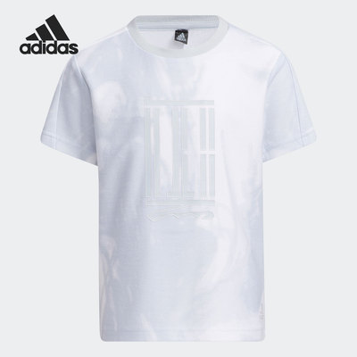 阿迪达斯小童武极运动短袖T恤