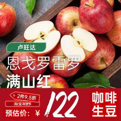 【25产季】卢旺达恩戈罗雷罗.满山红水洗 印格咖啡生豆1KG