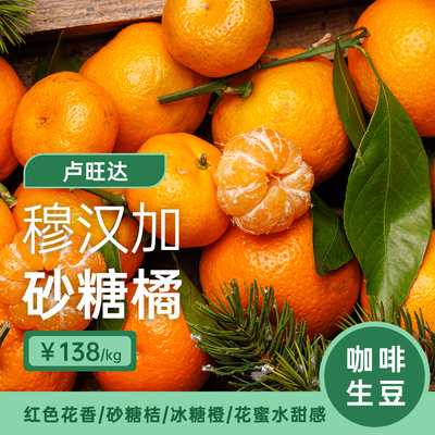 卢旺达水洗红波旁印格咖啡生豆