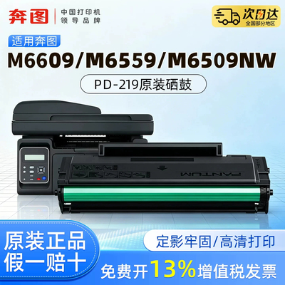 适用奔图M6509NW打印机原装/兼容粉盒奔图PD-219硒鼓P2509 P2509NW M6559 M6559NW M6609NW激光粉盒