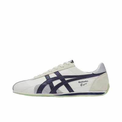Onitsuka Tiger鬼塚虎 低帮 跑步鞋 男女同款 白蓝1183B480-103