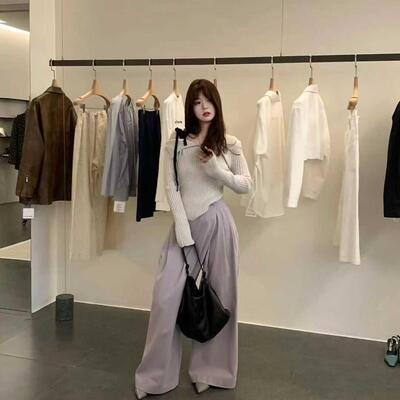 HANDWASH个性24秋款拖地裤