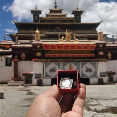 桑耶寺纯银宝印大士包邮吊坠