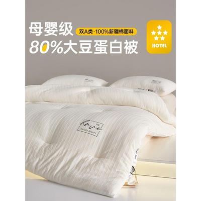 高端五星级酒店被芯大豆纤维被冬被春秋季被母被加厚保暖