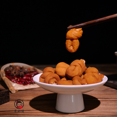 卤冒节子肥肠中餐酒店串5斤170个