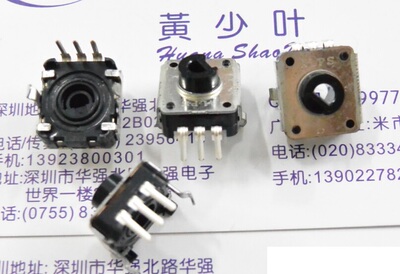 日本ALPS阿尔卑斯EC12E2420301贯通轴编码器24定位数 脉冲轴3.5MM