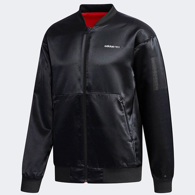 Adidas/阿迪达斯正品NEO男子运动休闲双面穿棉服外套 CV7000