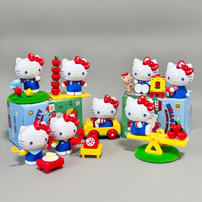 正版新品TOPTOY Hello Kitty经典重现系列盲盒潮玩凯蒂猫生日礼物